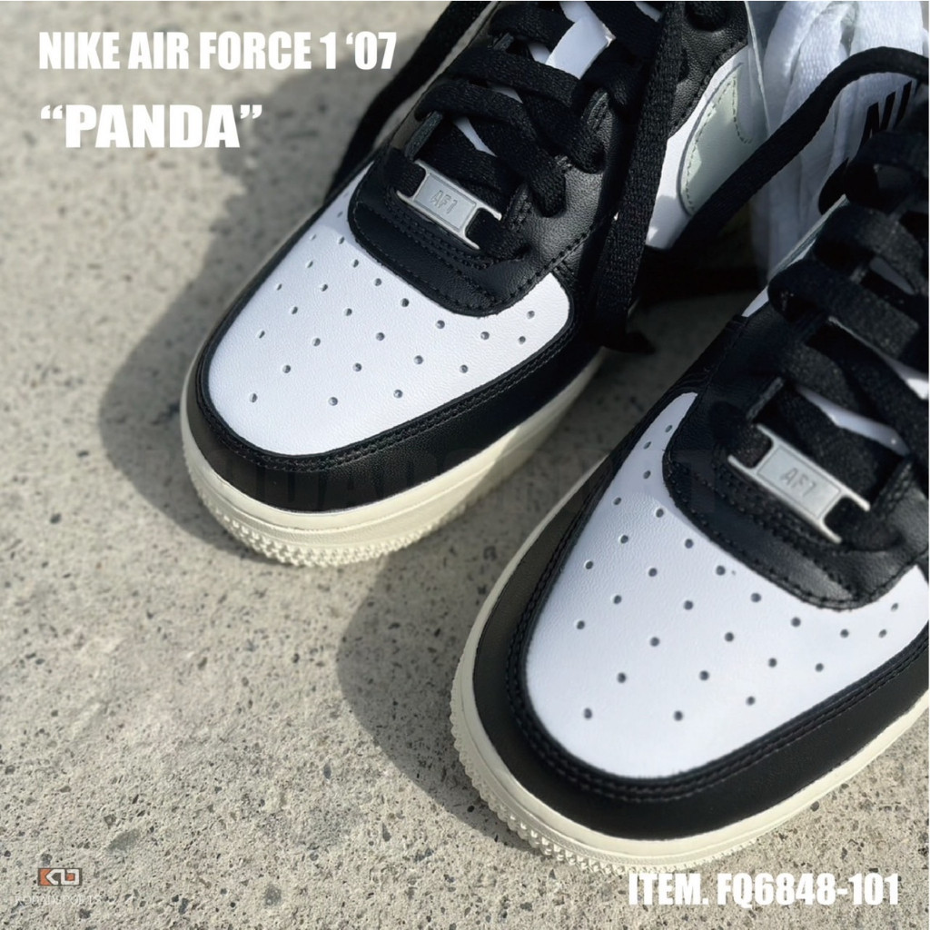 {正品}Nike Air Force 1 07 "PANDA" FQ6848-101 AF1 休閒鞋 熊貓 | 蝦皮購物