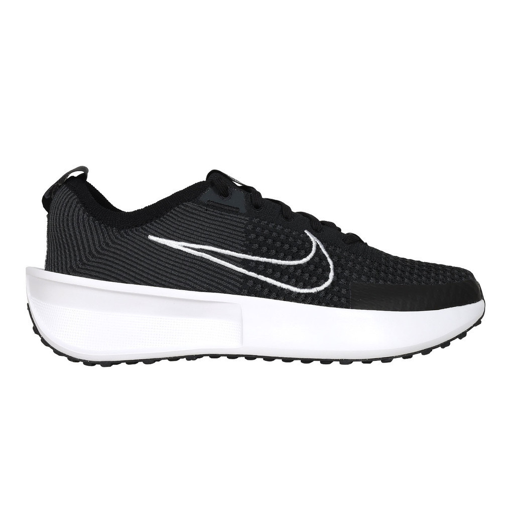 NIKE W INTERACT RUN 女慢跑鞋( 訓練 運動 氣墊 休閒「FD2292-003」 黑淺灰 | 蝦皮購物