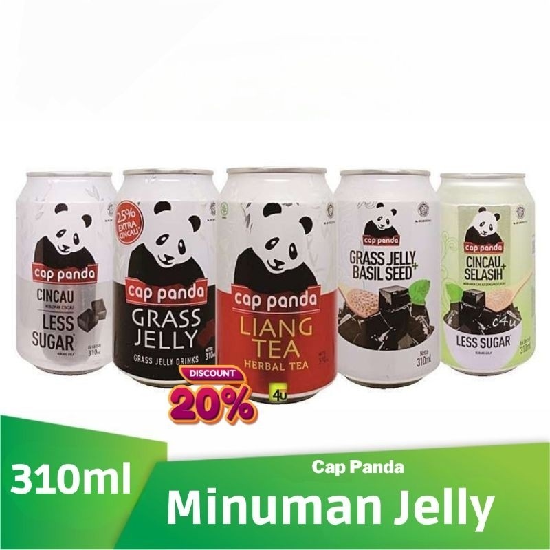 CAP PANDA 仙草飲料 ANEKA MINUMAN CAP PANDA 310ml | 蝦皮購物
