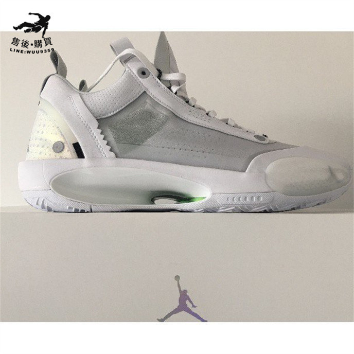 耐吉Nike Air Jordan 34 AJ34 籃球 白銀 XDR CU3475-100 現貨慢跑鞋 | 蝦皮購物