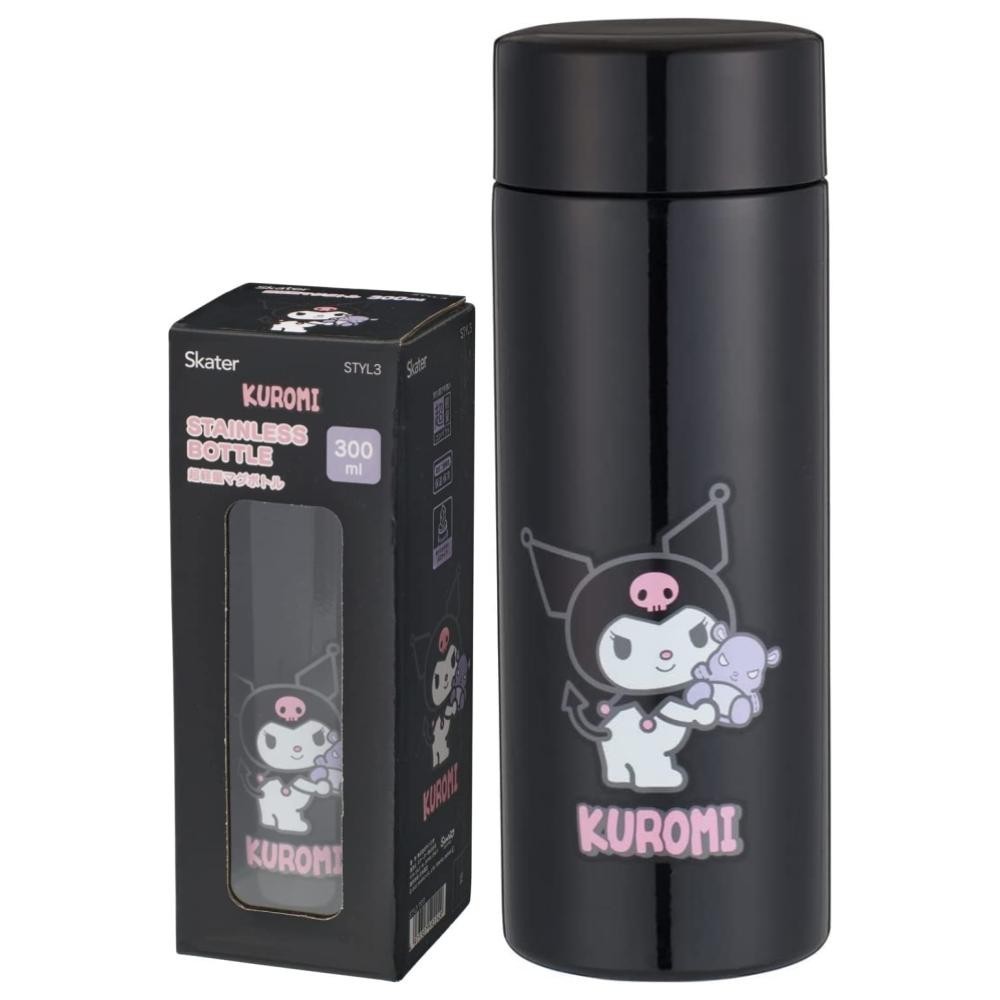 免運 日本進口 庫洛米 Kuromi 不鏽鋼超輕量保溫保冷水壺(STYL3/300ML) 賣場多款任選 | 蝦皮購物