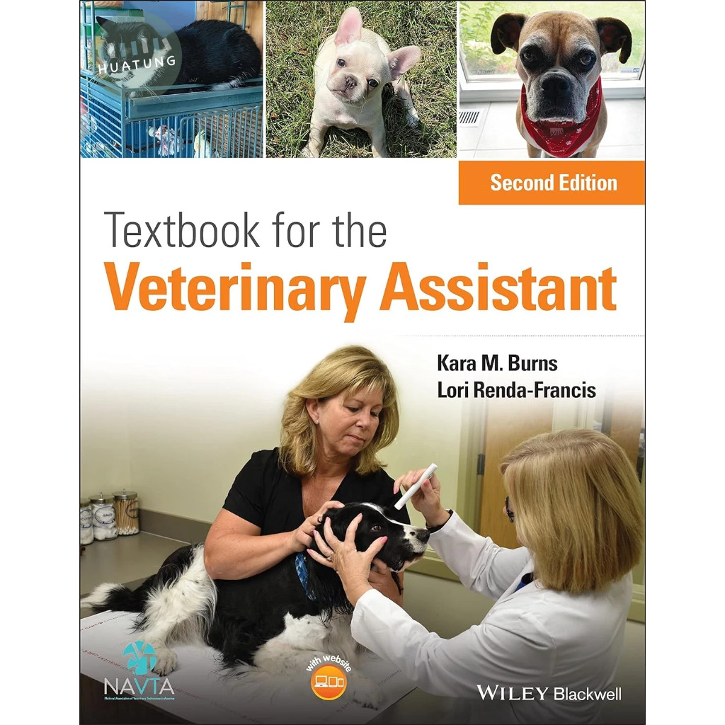 【華通書坊】TEXTBOOK FOR THE VETERINARY ASSISTANT /Burns 9781119565314 | 蝦皮購物