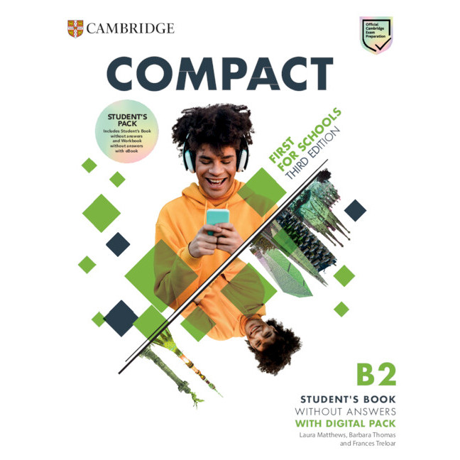 【華通書坊】劍橋英檢 B2 First for Schools (FCE) 官方考衝教材 Compact First For Schools ...