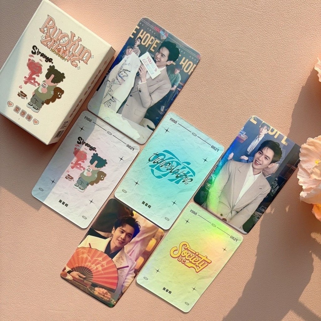 限時秒殺☜桃園出貨 張若昀自印小卡高清寫真LOMO卡賀卡三寸拍立得圓角賀卡ins | 蝦皮購物