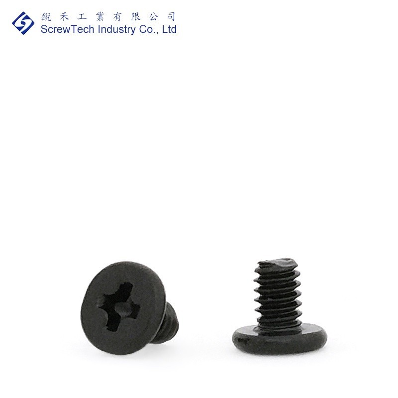 【銳禾】工廠直營 工廠直營 M2x3 I頭 十字槽 機械牙 鍍黑鋅 100入 特殊螺絲 IAM020030-C61B | 蝦皮購物