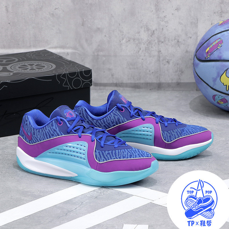 NIKE KD 16 EP 藍紫 杜蘭特 3M反光 KD16 籃球鞋 透明底 DV2916-401 | 蝦皮購物