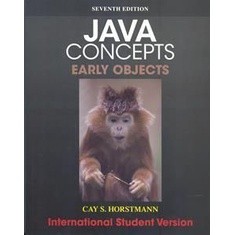 Java Concepts: Early Objects 7/e Horstmann 9781118318768 | 蝦皮購物