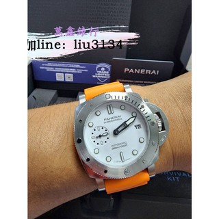 PANERAI 沛納海 Submersible PAM1223 白面 42mm 全新 22年 Pam1314 | 蝦皮購物