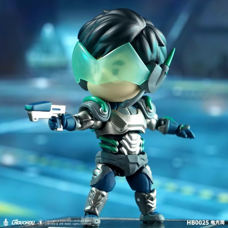 HeatBoys HB0025 周同學愛炫系列可動人偶 電光周q版潮玩手辦 | 蝦皮購物