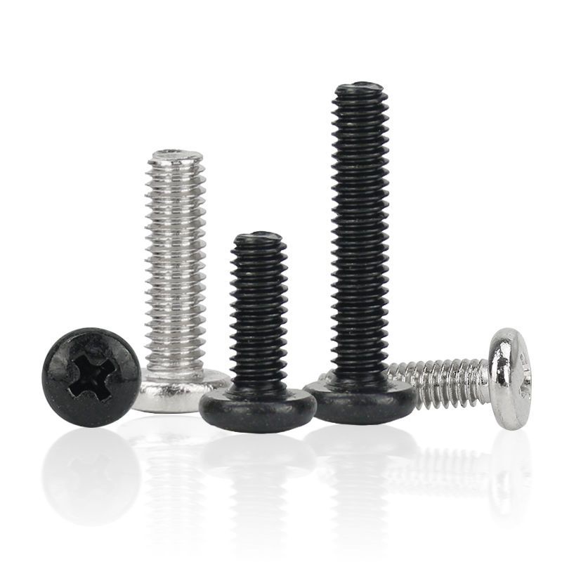 【台灣出貨】黑鎳大圓頭機牙螺絲大盤頭機螺栓BM十字槽圓螺釘M2M2.5M2.6M3M4五金配件緊固件【全場滿199發貨】 | 蝦皮購物