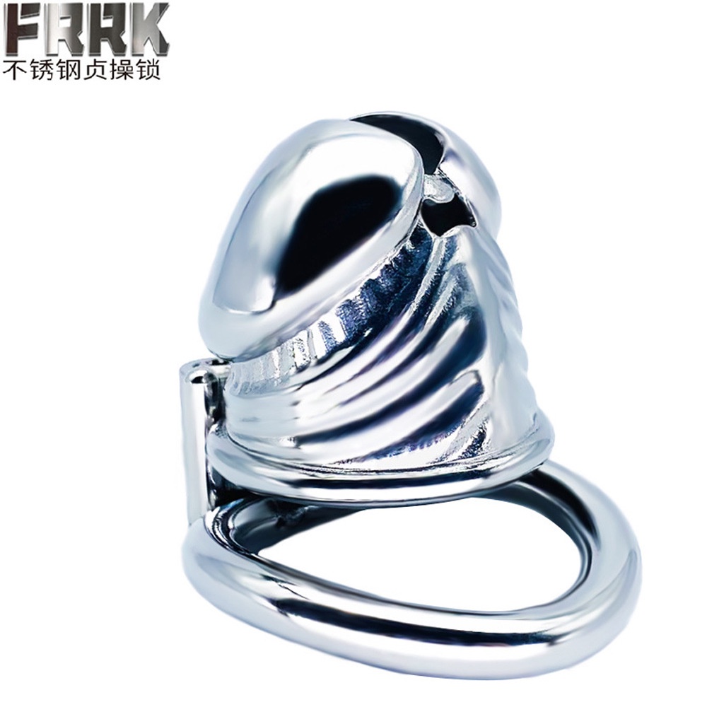 限時秒殺 FRRK不銹鋼圓弧形環螺絲闇鎖款輕便式男用陰莖貞操鎖成人情趣用品 貞操鎖 陰莖鎖 陽具鎖 JJ籠子 陰囊束縛 | 蝦皮購物