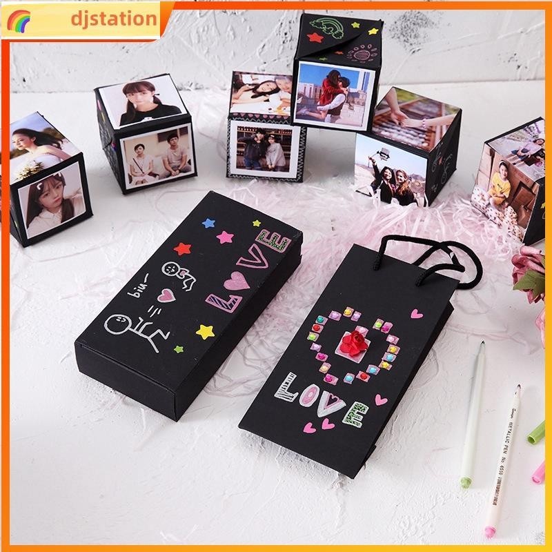 Surprise Bouncing Gift Box Explosion Box DIY Photo Memory Al | 蝦皮購物