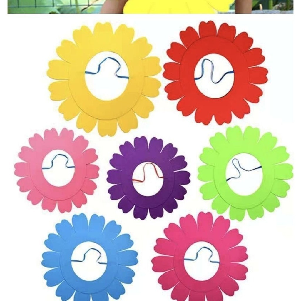 新款 熱賣 向日葵頭套 運動會 開幕式 表演道具 幼稚園 中國小 入場式方陣帽子 UTRD | 蝦皮購物