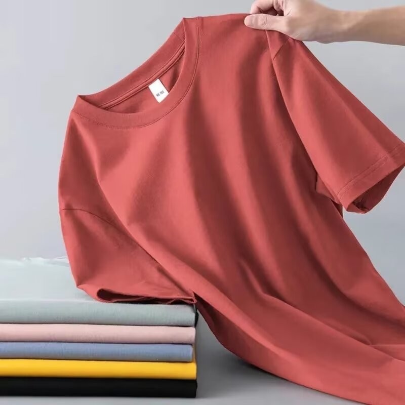 夏季短袖 素色短袖上衣 男女T恤 11色經典圓領短袖素T【M-5XL】多色可供選擇 素T 白T 短袖t恤 團體服 工作服 | 蝦皮購物