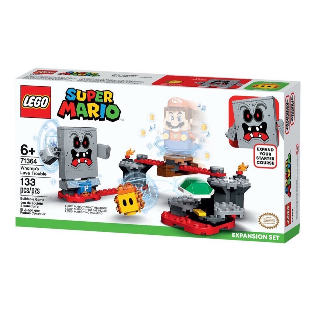 LEGO 71364 超級瑪利歐系列 砰砰的熔岩之亂【必買站】樂高盒組 | 蝦皮購物