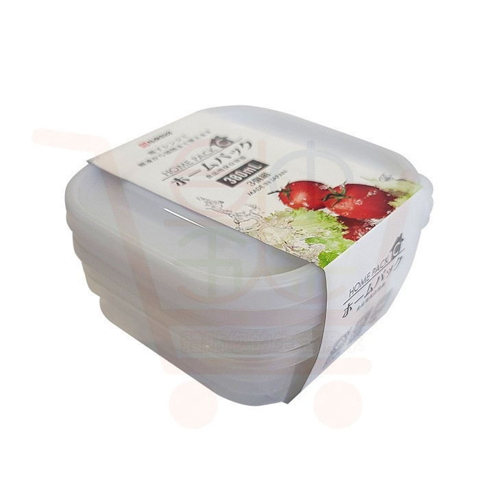 NAKAYA輕便方型保鮮盒 380ml(3入) / 750ml(2入) 保鮮盒 | 蝦皮購物