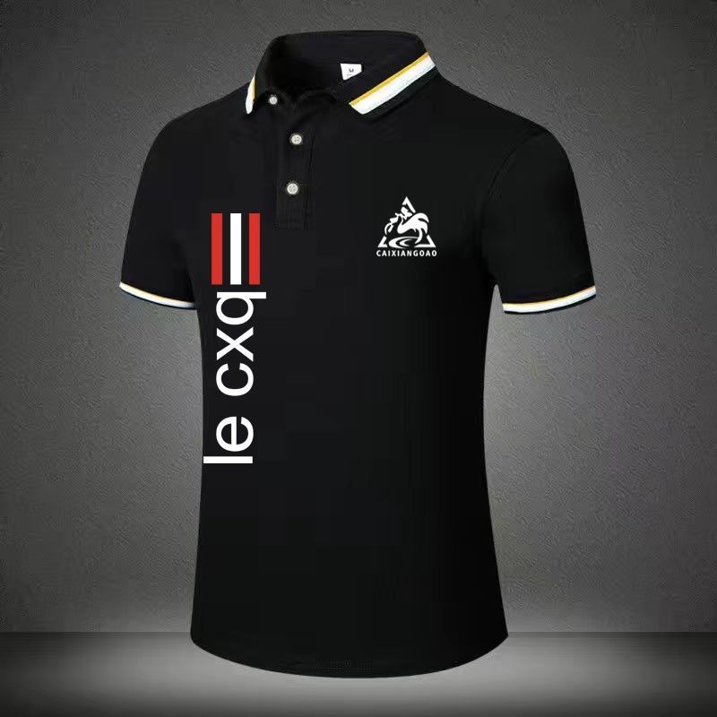 短袖 polo衫 涼感 polo衫 短袖男 衣服商務 t恤男 春夏季T恤韓版翻領衫潮流大碼百搭ins polo衫男 | 蝦皮購物