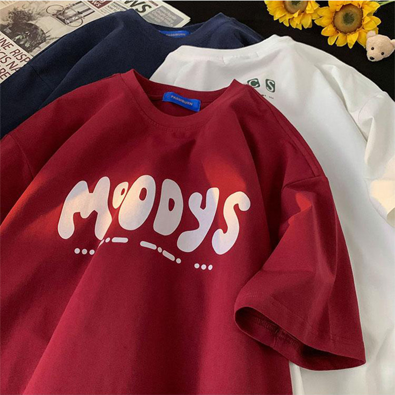 【當天出貨】230g重磅t恤美式復古短袖t恤男夏季ins風潮流百搭大尺碼oversize寬鬆上衣男純棉T恤 | 蝦皮購物