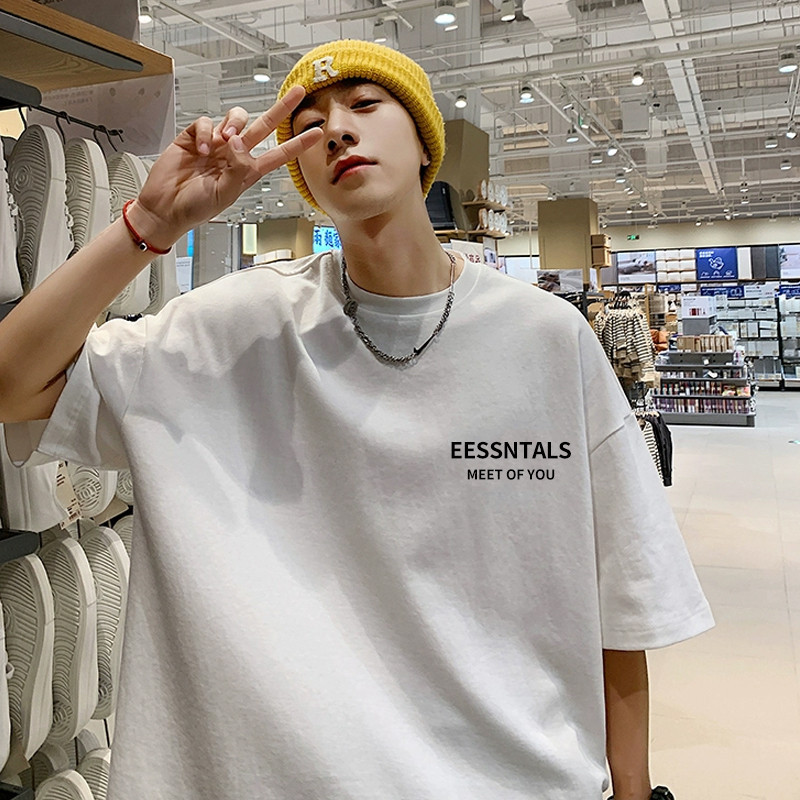 【台灣出貨】230g重磅短T純棉t恤短袖T恤男夏oversize美式復古衣服潮牌潮流重磅t恤半袖上衣男ins風T恤 | 蝦皮購物