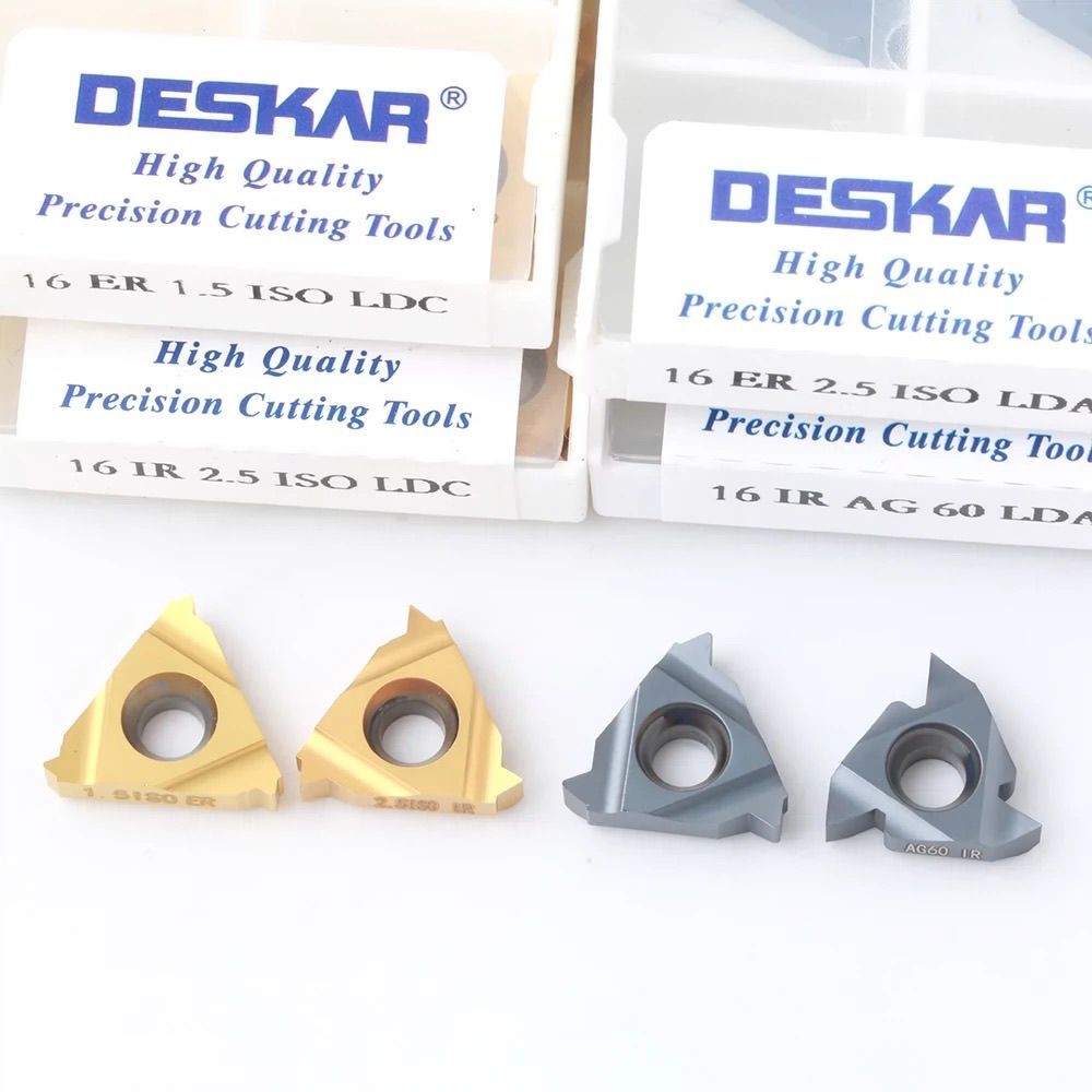 【工廠直銷-下殺】DESKAR戴斯卡螺紋刀片16 ER AG55 LDA 16 IR AG60不銹鋼通用刀粒 | 蝦皮購物