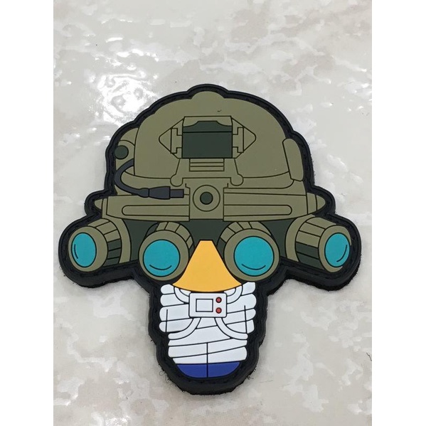夜視鏡 頭盔 PVS-18 PGPNVG NVG 造型 PVC Patch 塑膠 背章 臂章 背面魔鬼沾 | 蝦皮購物