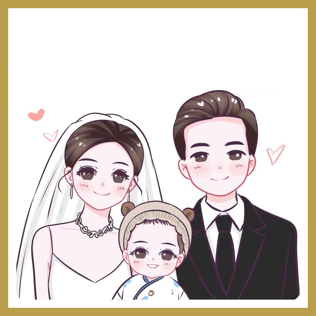 Q版卡通頭像 人物合併繪畫 電子圖片 非實物 設計費 似顏繪 繪圖費 手繪圖 背景 漫畫頭像 情侶插畫 設計真人照片 | 蝦皮購物