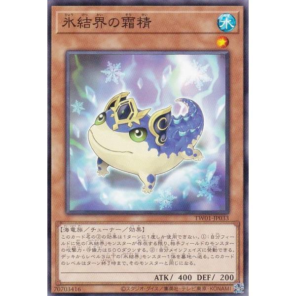 【卡の家】 遊戲王 TW01-JP033 冰結界的霜精 (亮面/全鑽亮面) 隨機出貨 | 蝦皮購物