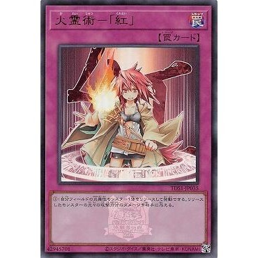 遊戲王 TDS1-JP035 火靈術-「紅」 (鋼印金亮) 搜: 東京巨蛋 決鬥者傳說 SD39 | 蝦皮購物