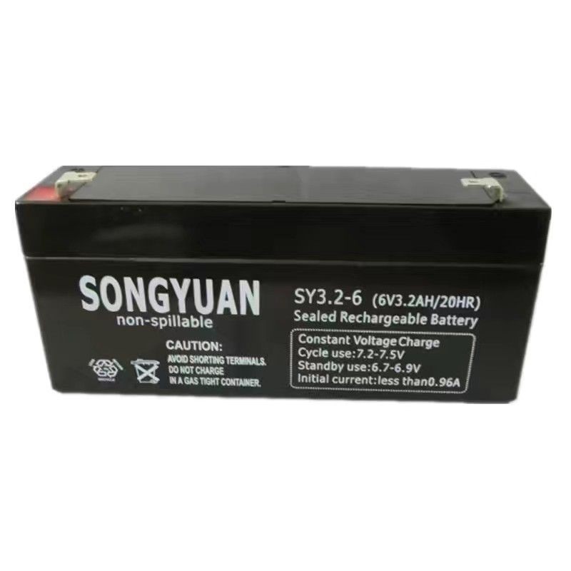 6v 電池 蓄電池 森林源專用電池 BT-6M3.2AC 6V3.2AH桌轉盤充電式餐桌用電瓶 | 蝦皮購物