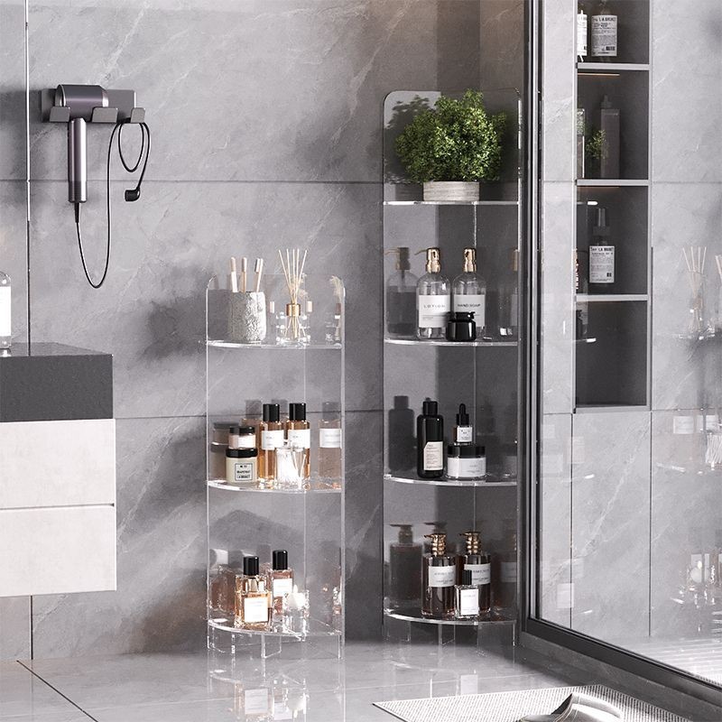 亞剋力置物架落地浴室墻角櫃輕奢三角架子廚房角架衛生間收納櫃 | 蝦皮購物