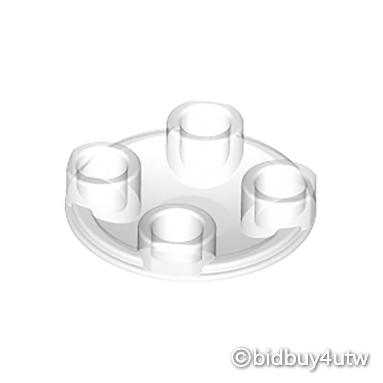 LEGO零件 圓形平板 2654 透明色 4278412【必買站】樂高零件 | 蝦皮購物