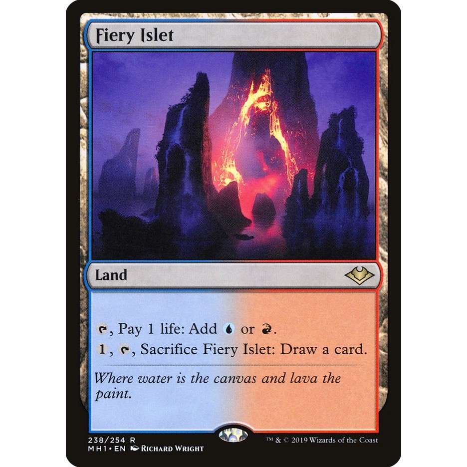 [魔法風雲會]-MH1-熾火孤島-Fiery Islet | 蝦皮購物