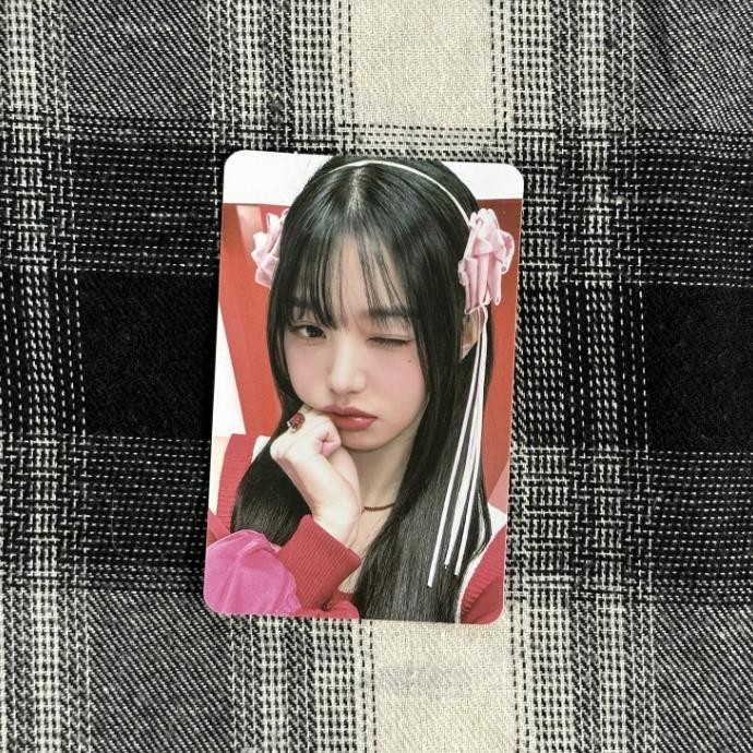 *台灣出品正版*ive芙 张元英小卡 新专sw1.0特典卡 I'VEMINE带花圆 头花圆小卡 | 蝦皮購物