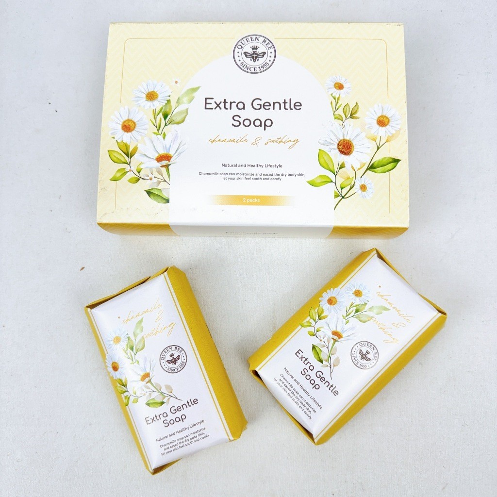 蜂王 洋甘菊舒緩潤膚皂 洋甘菊 70g 60g 香皂 肥皂 香皂禮盒 股東會紀念品 | 蝦皮購物