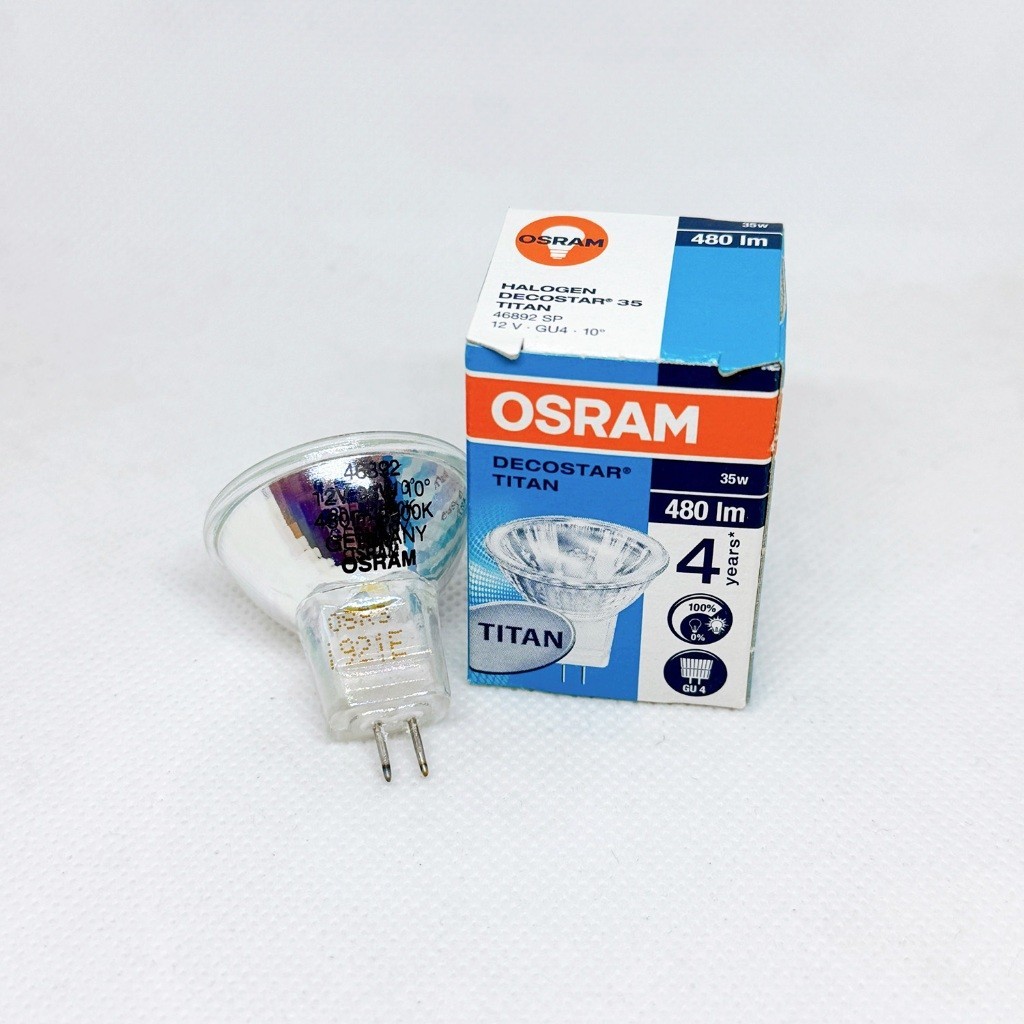 OSRAM 歐司朗 DECOSTAR 35S 46892 10度 36度 12V 35W GU4 鈦合金 TITAN | 蝦皮購物