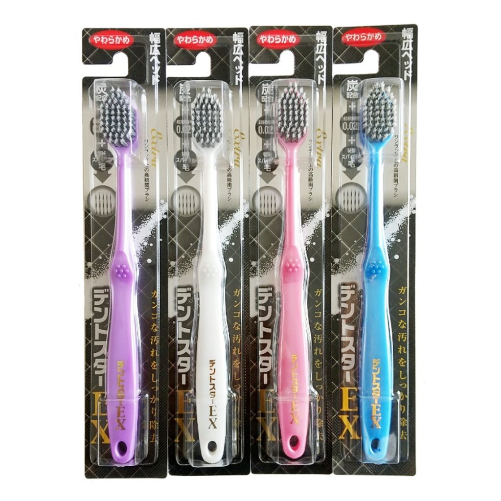 日本稻田齒Dent Star EX 極細螺旋寬版牙刷(軟)(顏色隨機出貨)【三友藥妝Tomod's】 | 蝦皮購物