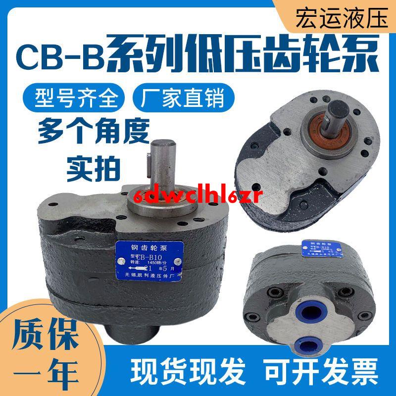 特惠 液壓齒輪泵cb B2 5 B4 B6 B10 B16 B20 B25 B32 B40高精度油泵 蝦皮購物