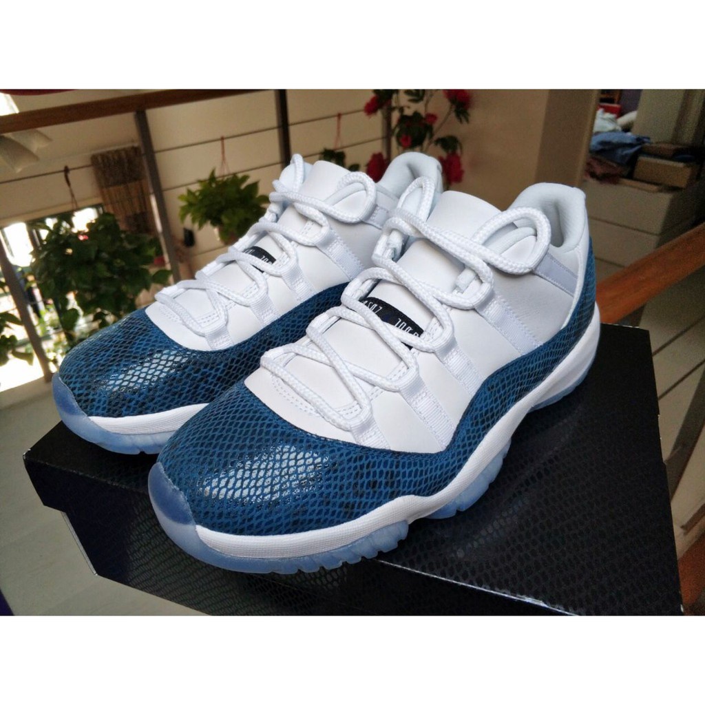 限時特惠 Nike Air Jordan 11 Retro Low CD6846-102 藍蛇紋 AJ11 籃球鞋 | 蝦皮購物