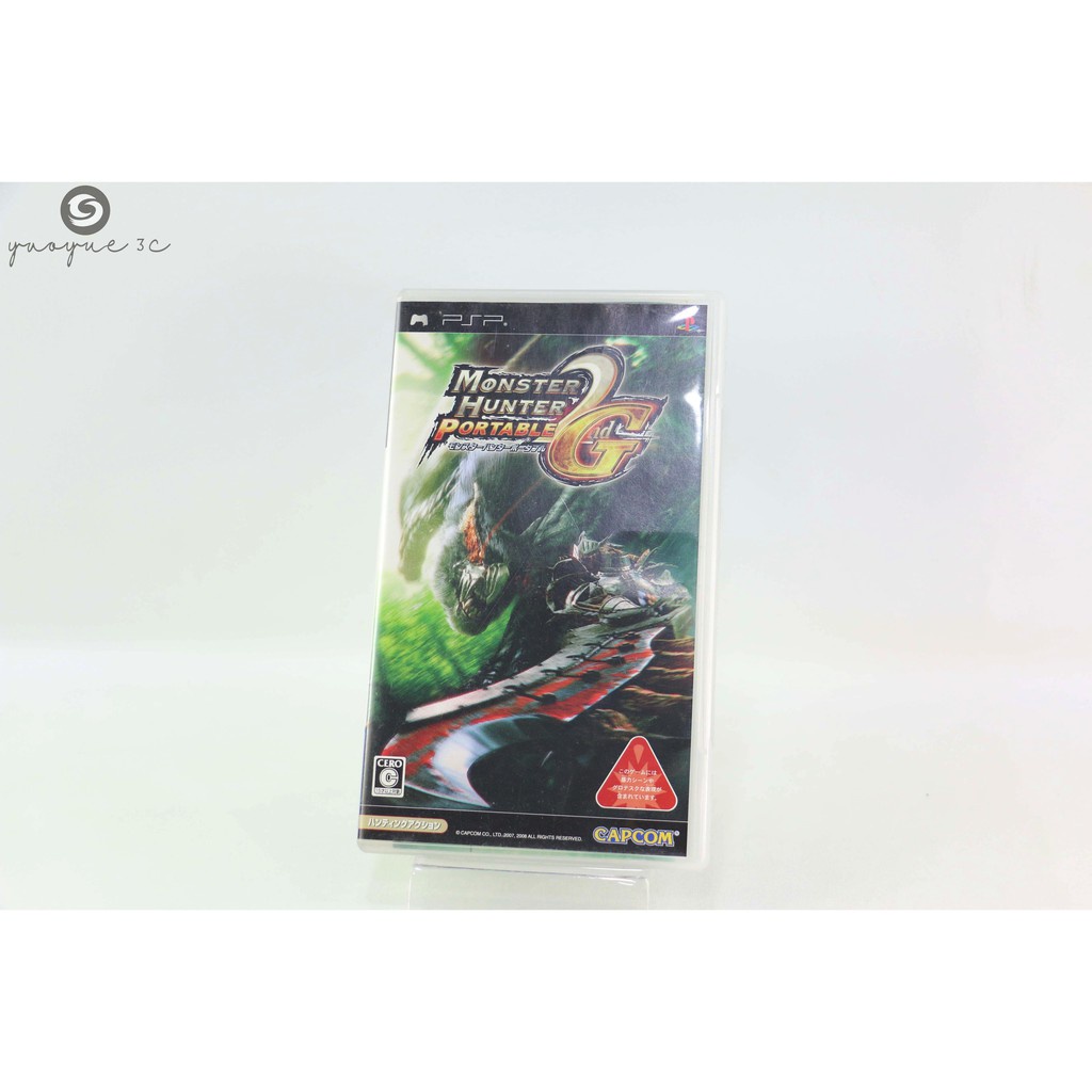 耀躍3C PSP MONSTER HUNTER 2G 遊戲片 日文版 | 蝦皮購物