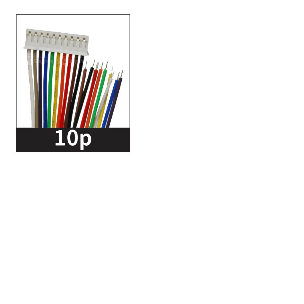 iCShop PH2.0單頭線 2p 3p 4p 5p 6p 7p 8p 9p 10p母 含座 30cm 端子線 JST | 蝦皮購物