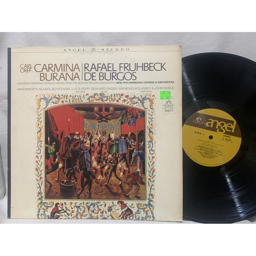 231228/Angel-S 36333/奧福-布蘭詩歌/德伯格斯指揮 | 蝦皮購物