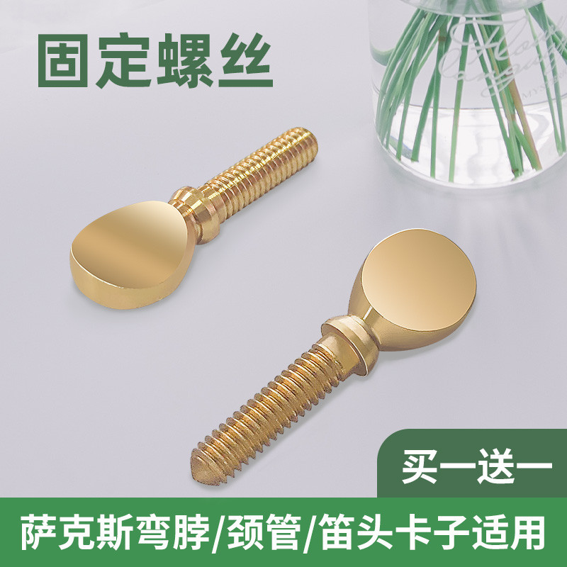 ★hk92薩克斯頸管螺絲笛脖禁錮螺絲扁螺絲薩克斯笛頭卡子配件固定螺絲 | 蝦皮購物