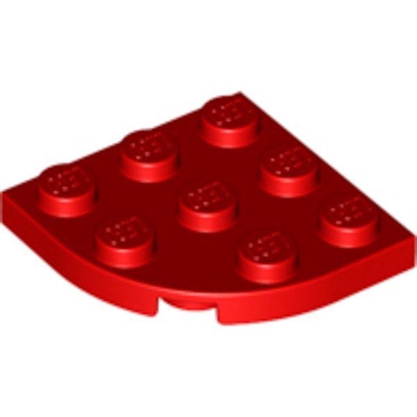 LEGO零件 圓形平板 3x3 紅色 30357 3035721 4178428【必買站】樂高零件 | 蝦皮購物