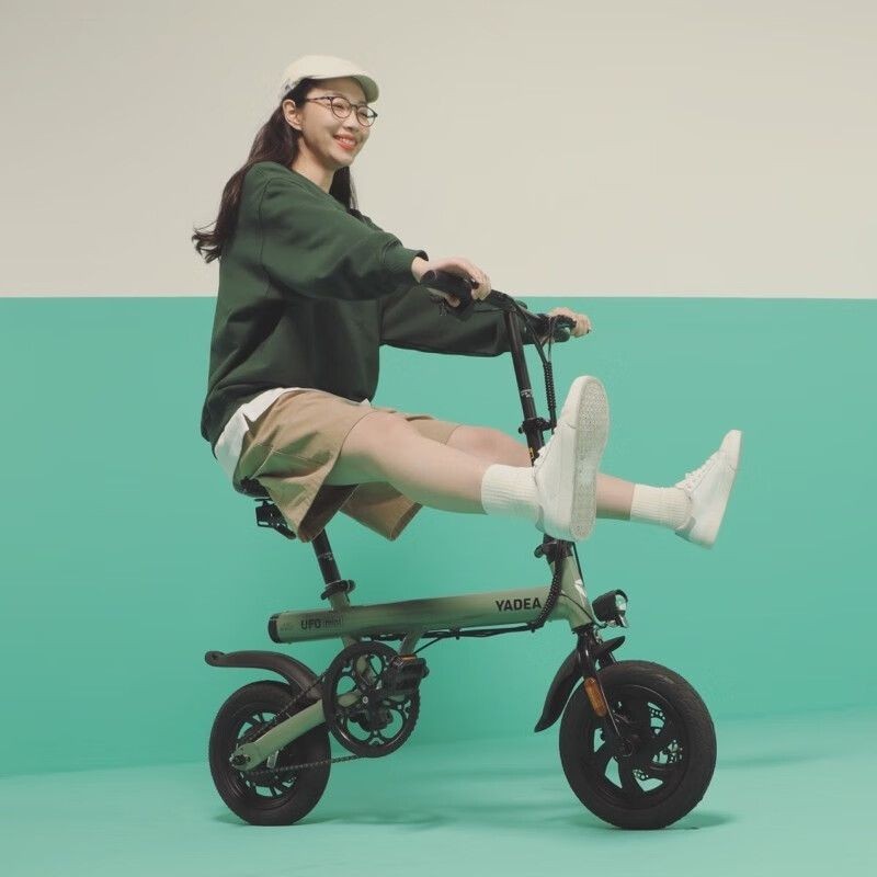 💮雅迪UFOpro折疊電動車mini電動自行車新國標學生迷你輕巧電瓶車 | 蝦皮購物