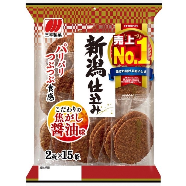 三幸 新潟仕選米果(醬油風味)【Tomod's三友藥妝】 | 蝦皮購物