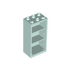 [樂磚庫] LEGO 2656 容器 亮水藍色 6477830 | 蝦皮購物