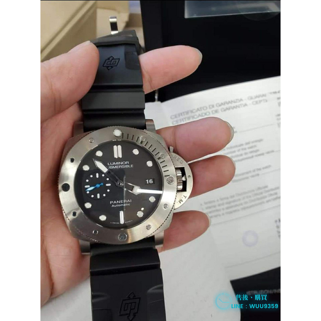 沛納海 Pam01305 鈦金屬 Panerai LUMINOR SUBMERSIBLE pam1305 pam 013 | 蝦皮購物