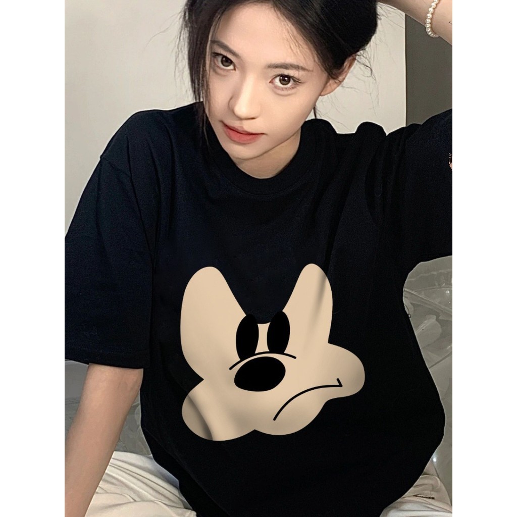 現貨隔日達！~有範！上衣短袖 t恤 純棉 質感衣服 衣服女韓版 夏天衣服女 休閒上衣 oversize t恤女生 學院 | 蝦皮購物