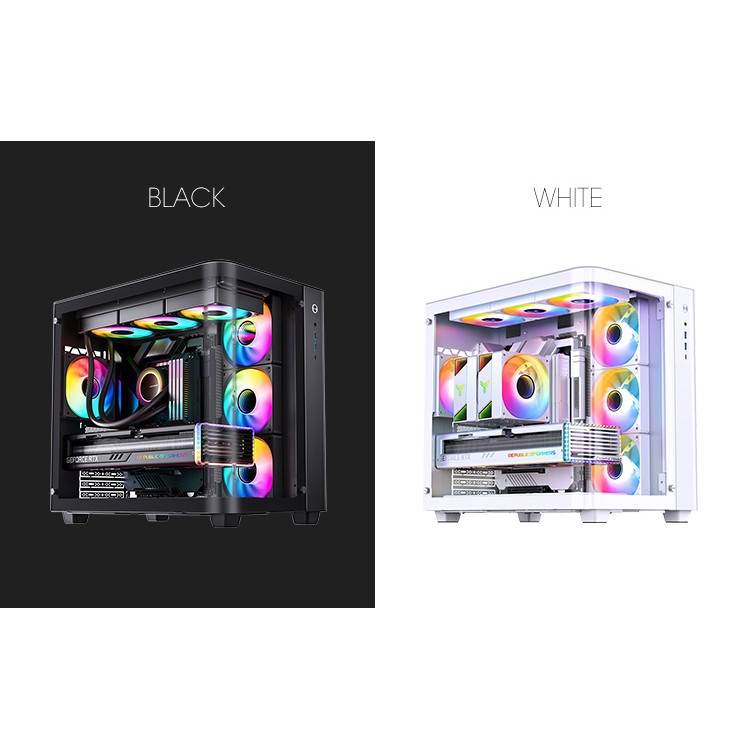 Jonsbo 24H TK3 黑/白 機殼(ATX/無A柱/雙360水冷/雙艙/曲面/分艙/BTF) 現貨 廠商直送 | 蝦皮購物