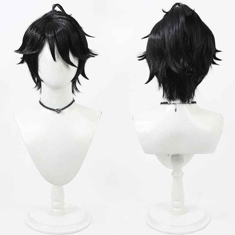 加急免運 台灣直送 第五人格 OPH戰隊皮膚 囚徒 cos 假髮黑色打毛頭反翹 cos漫展 cosplay 萬聖 | 蝦皮購物